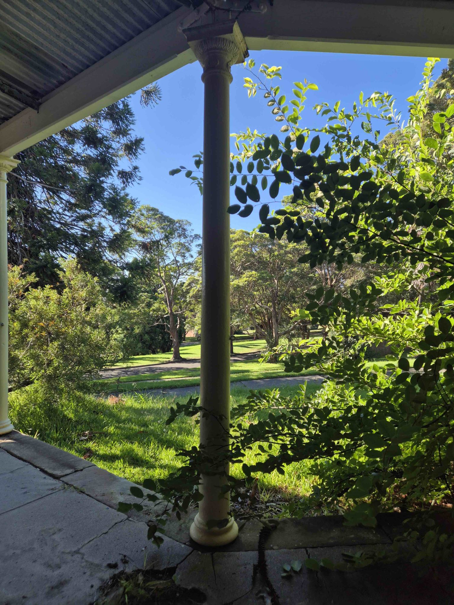 No, Minister. Callan Park is our most precious heritage park – and ...