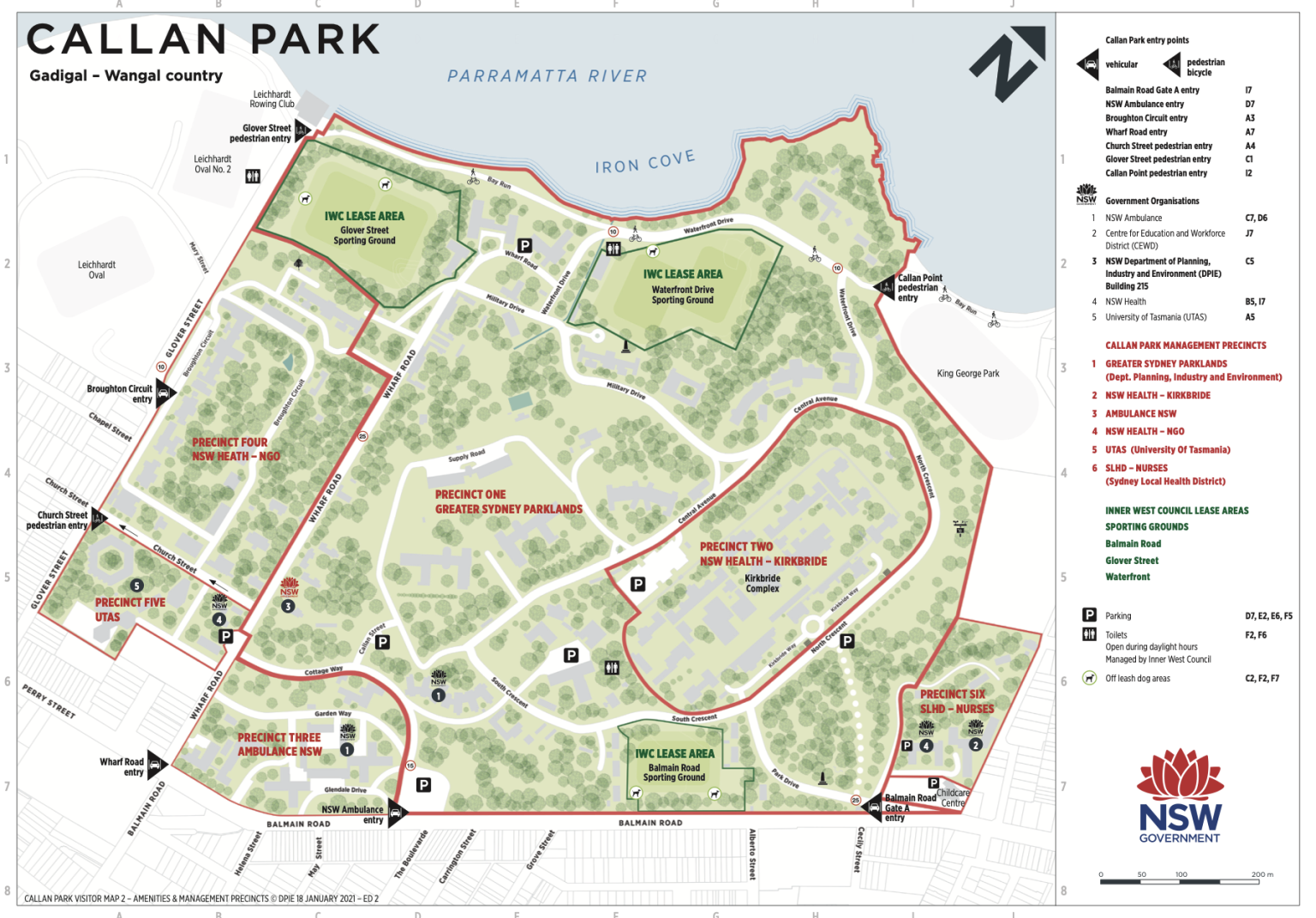 No, Minister. Callan Park is our most precious heritage park – and ...